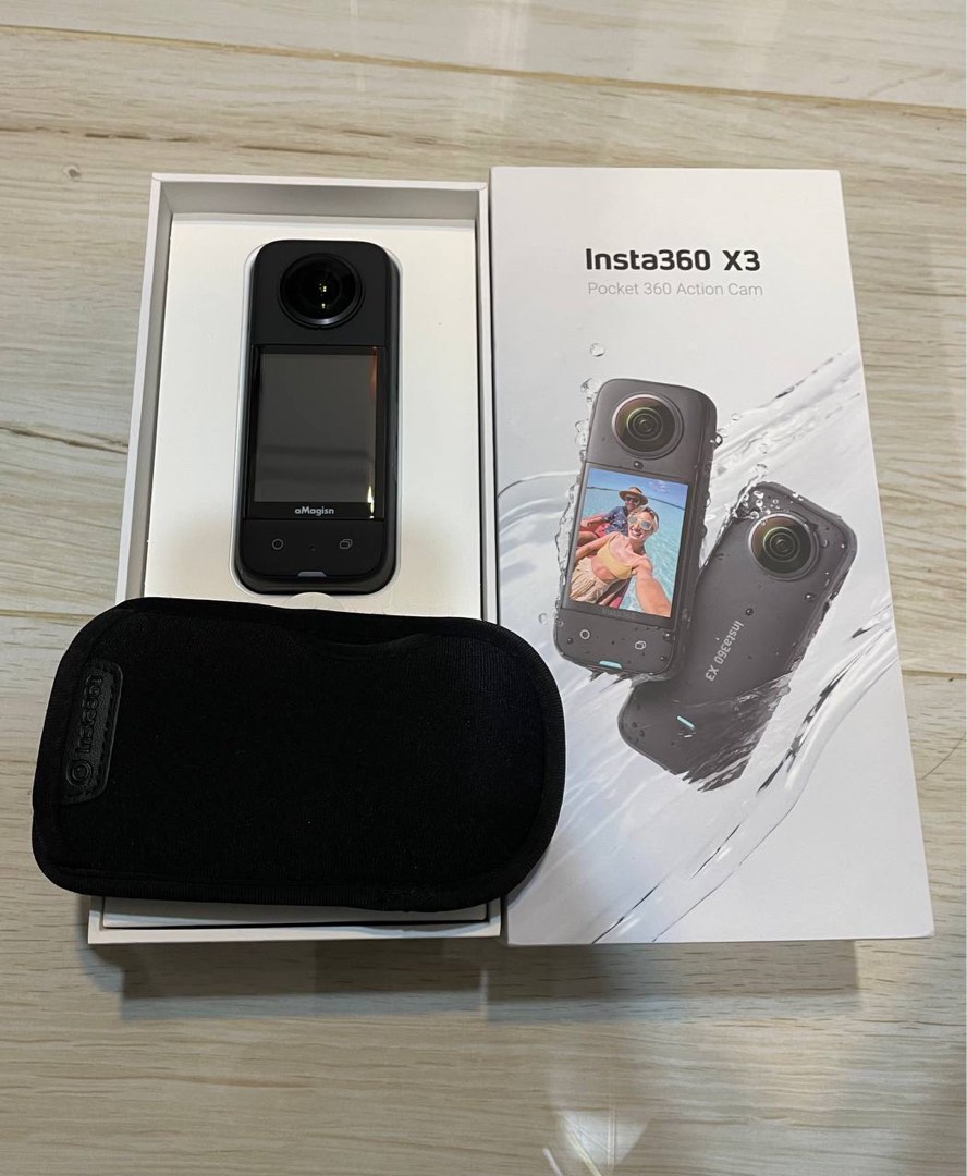 Insta360 X3 Pocket 360 Action Cam, Mobile Phones & Gadgets, Other Gadgets on Carousell