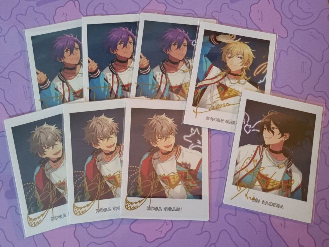 Instocks: Enstars Ensemble Stars Undead Rei Kaoru Adonis Koga 7th ...