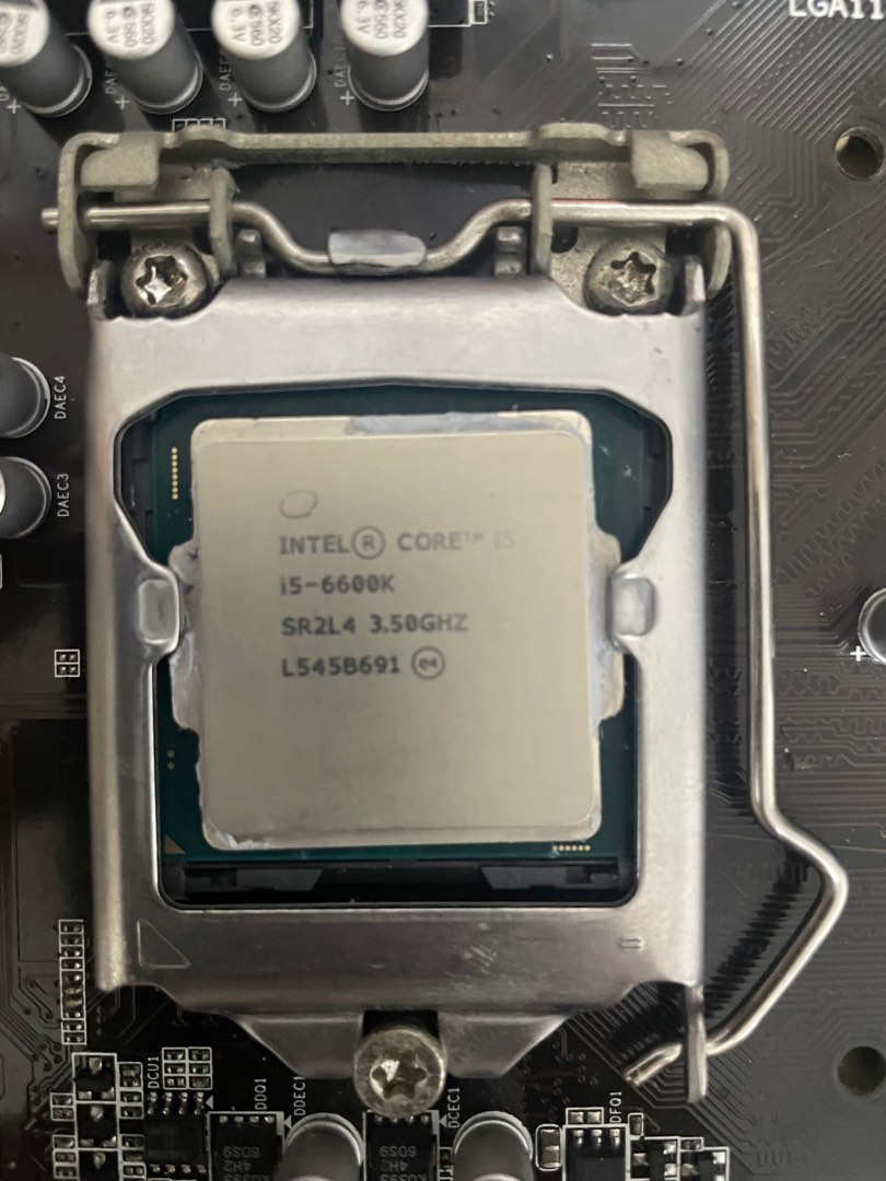 Intel I5 6600K CPU, Computers & Tech, Parts & Accessories, Computer Parts on Carousell