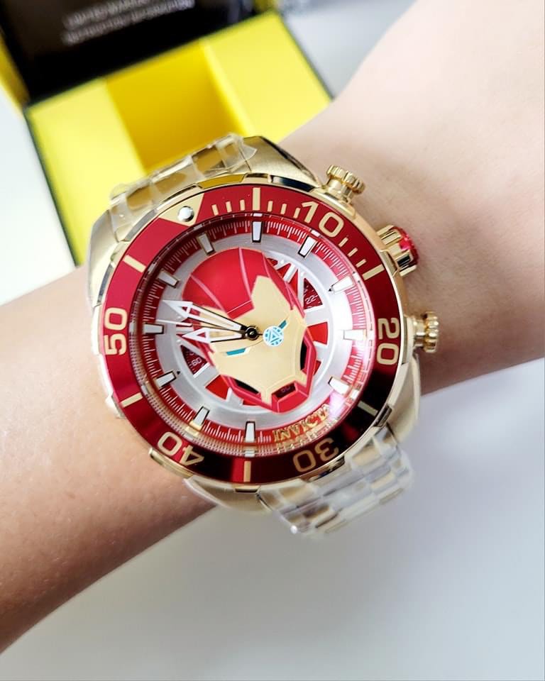 Invicta Limited Edition Marvel Tony Stark Invicta 43056, Men's Fashion ...