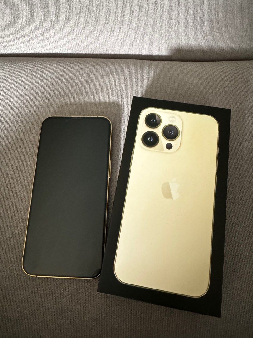 iPhone 13 Pro Gold 128GB, Mobile Phones & Gadgets, Mobile Phones ...