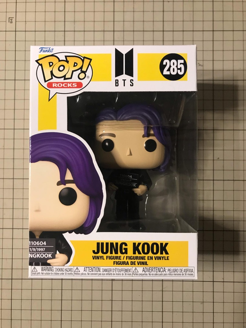 Jung Kook #285 Funko Pop BTS Butter, Hobbies & Toys, Toys & Games on Carousell