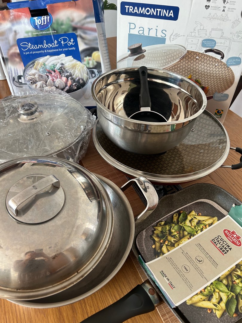 Kitchen cookware all for $100, Furniture & Home Living, Kitchenware ...