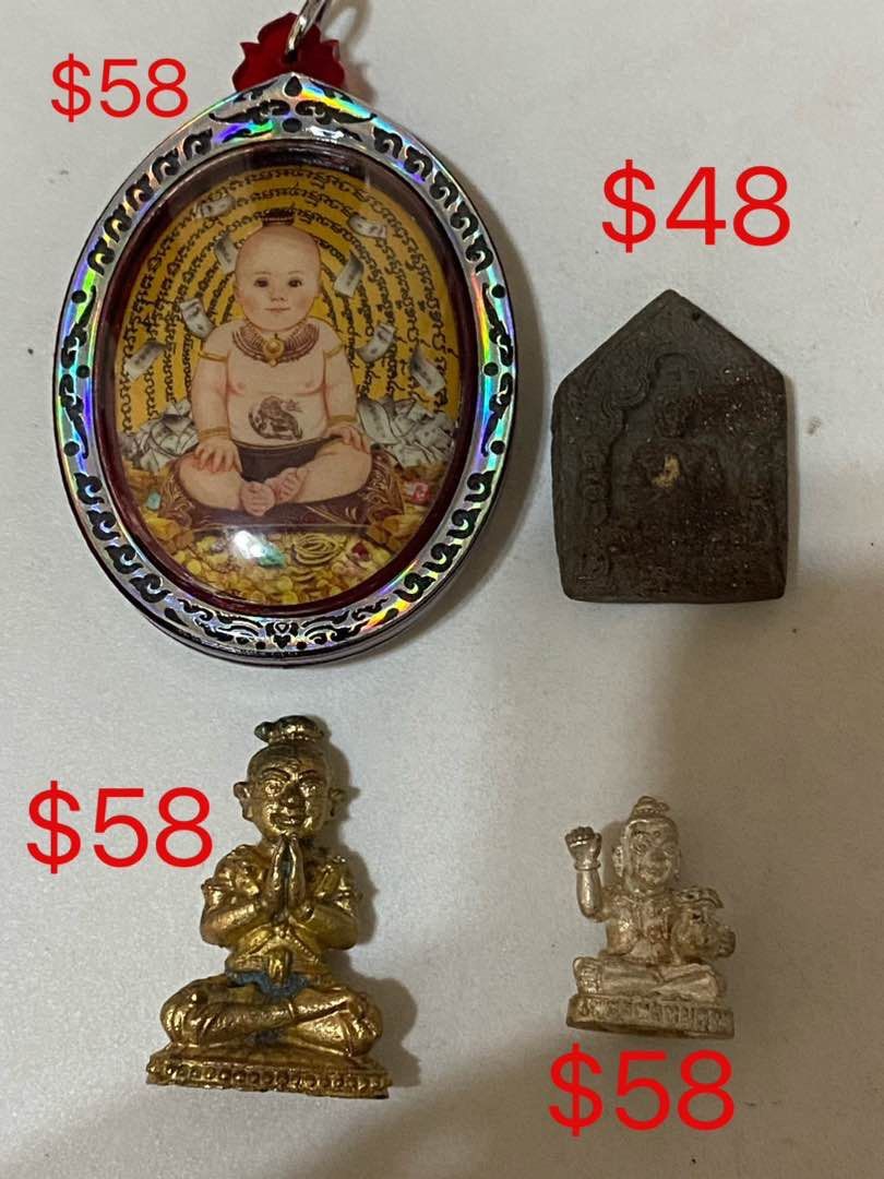 Kumanthong Ajarn Uthen Setthibun Lp Nien Wat Khao Kob LP Hong, Hobbies ...