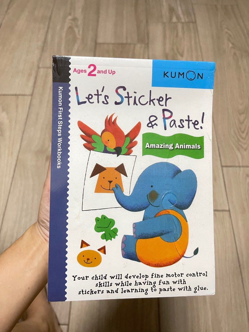 KUMON LET's sticker and paste, Hobbies & Toys, Stationery & Craft ...