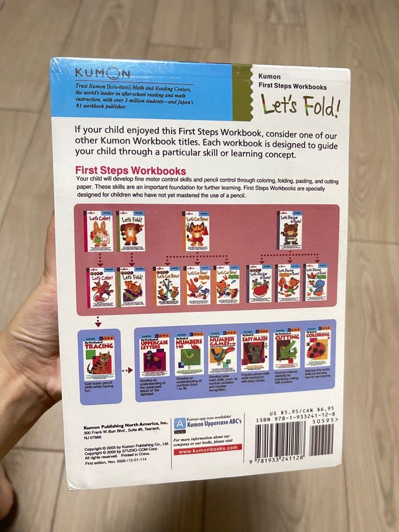 KUMON LET's sticker and paste, Hobbies & Toys, Stationery & Craft ...