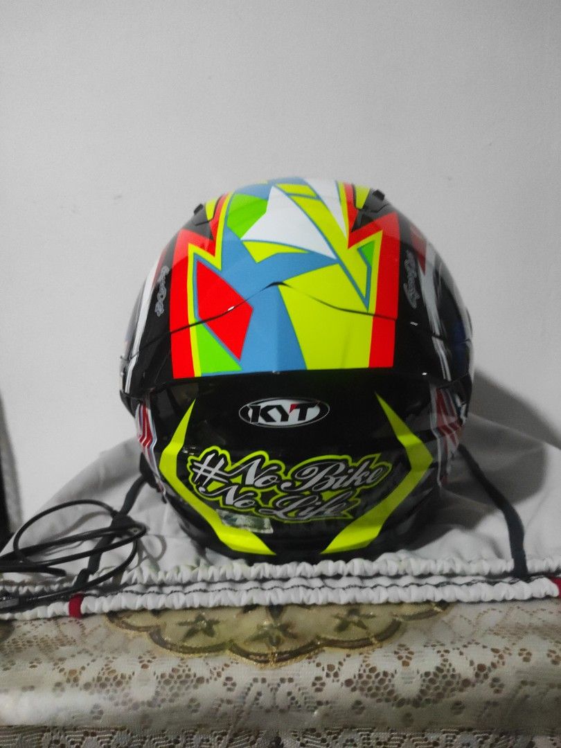 KYT Helmet, Motorcycles, Motorcycle Apparel on Carousell