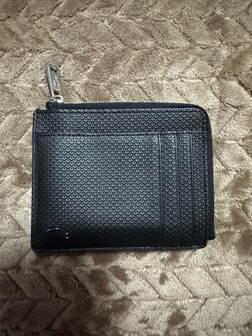 Lacoste Envelope Card Holder Wallet Original, Men's Fashion, Watches ...