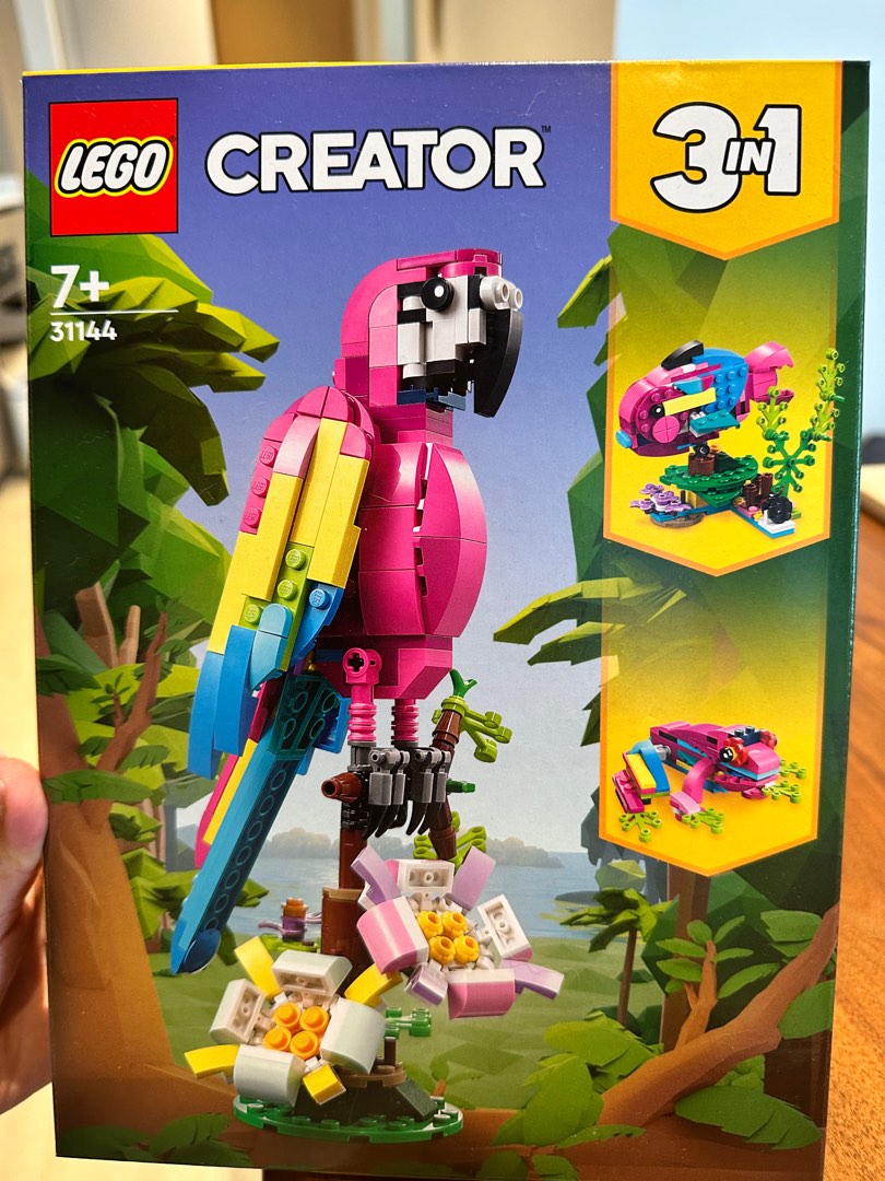 Lego 31144 Exotic pink parrot, Hobbies & Toys, Toys & Games on Carousell
