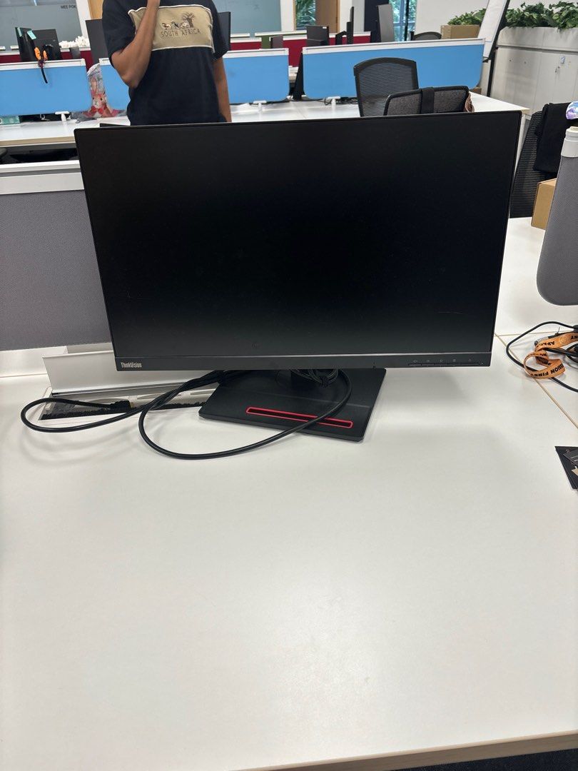 Lenovo thinkvision monitor, Computers & Tech, Desktops on Carousell