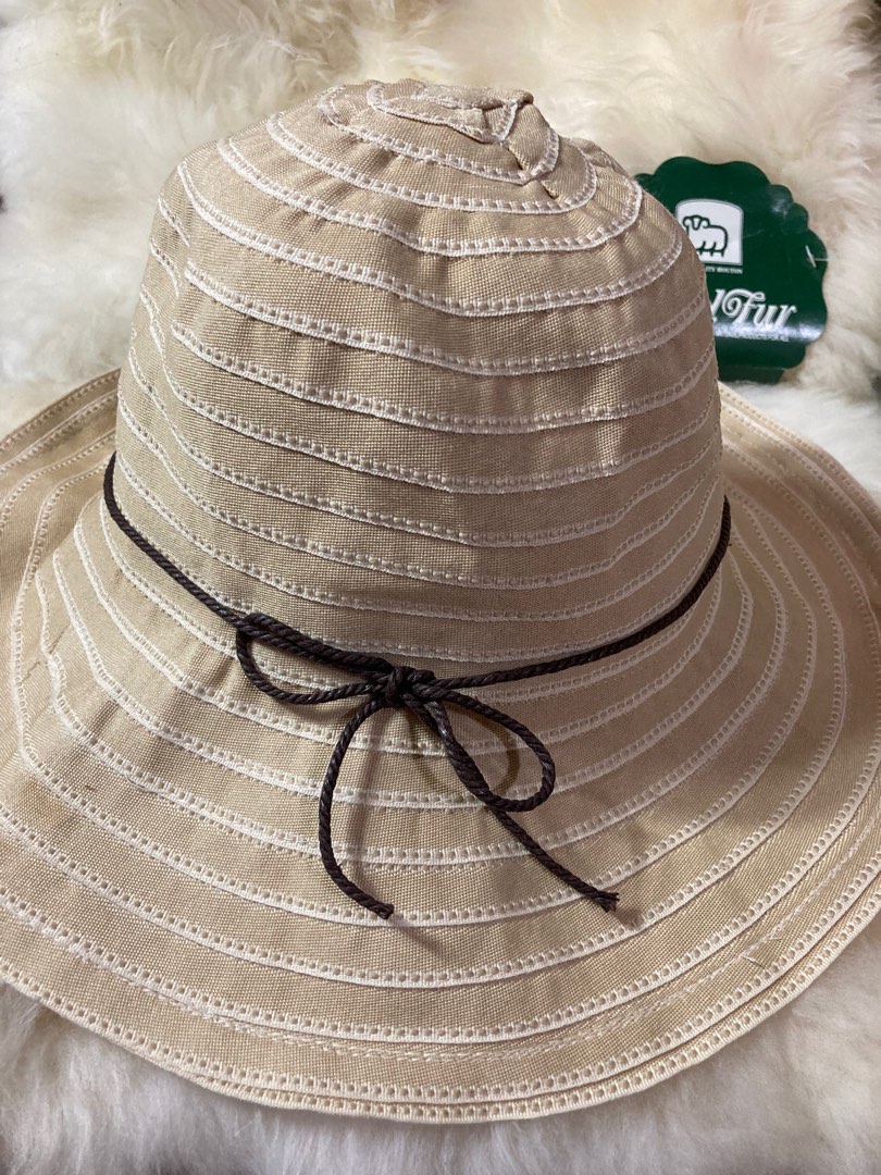 Light Brown Hat, Women's Fashion, Watches & Accessories, Hats & Beanies ...