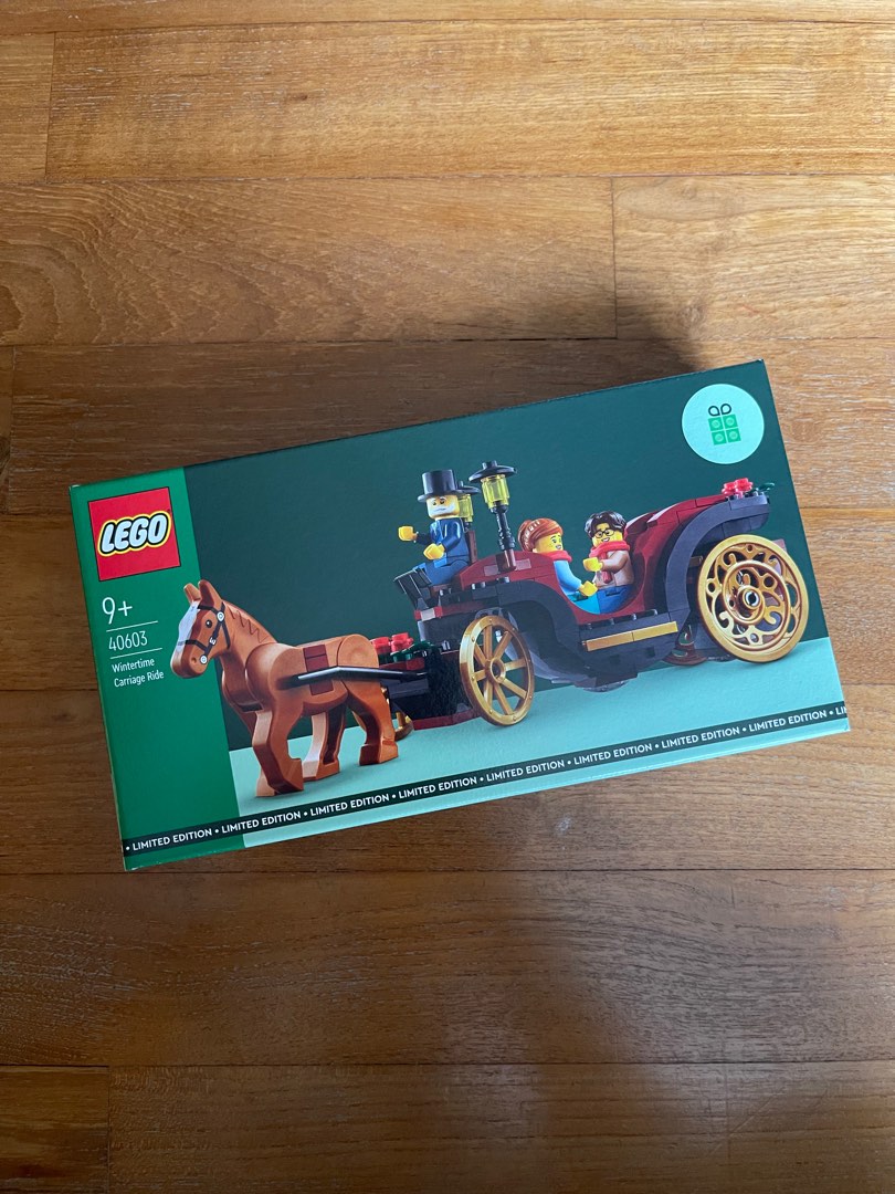 Limited Edition LEGO Wintertime Carriage Ride, Hobbies & Toys, Toys ...
