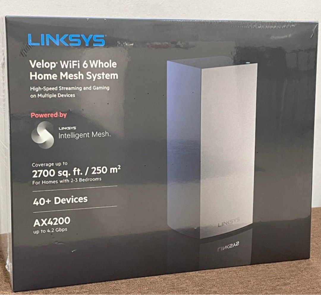 Linksys MX4200 Tri-Band AX4200 Mesh WiFi 6 Router, Computers & Tech, Parts & Accessories ...