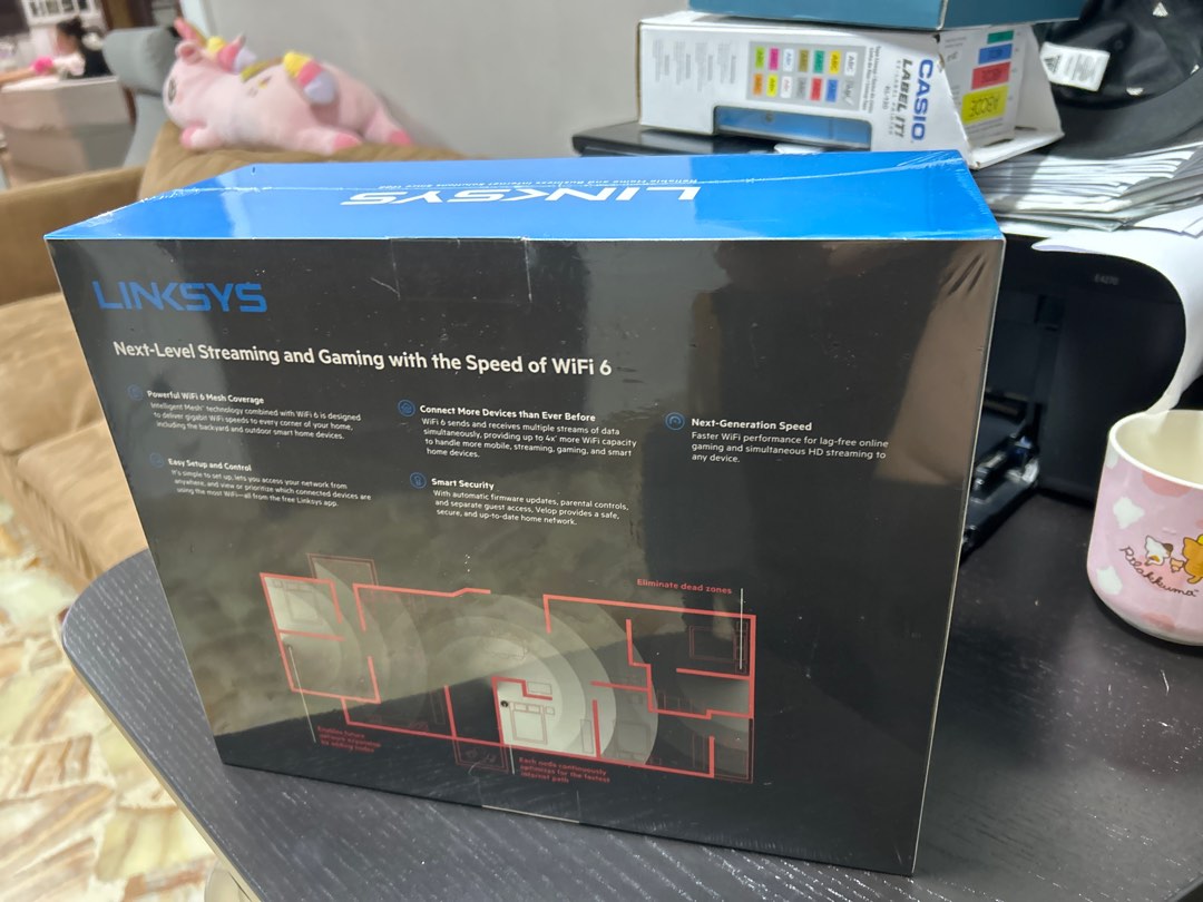 Linksys MX4200 Tri-Band AX4200 Mesh WiFi 6 Router, Computers & Tech ...