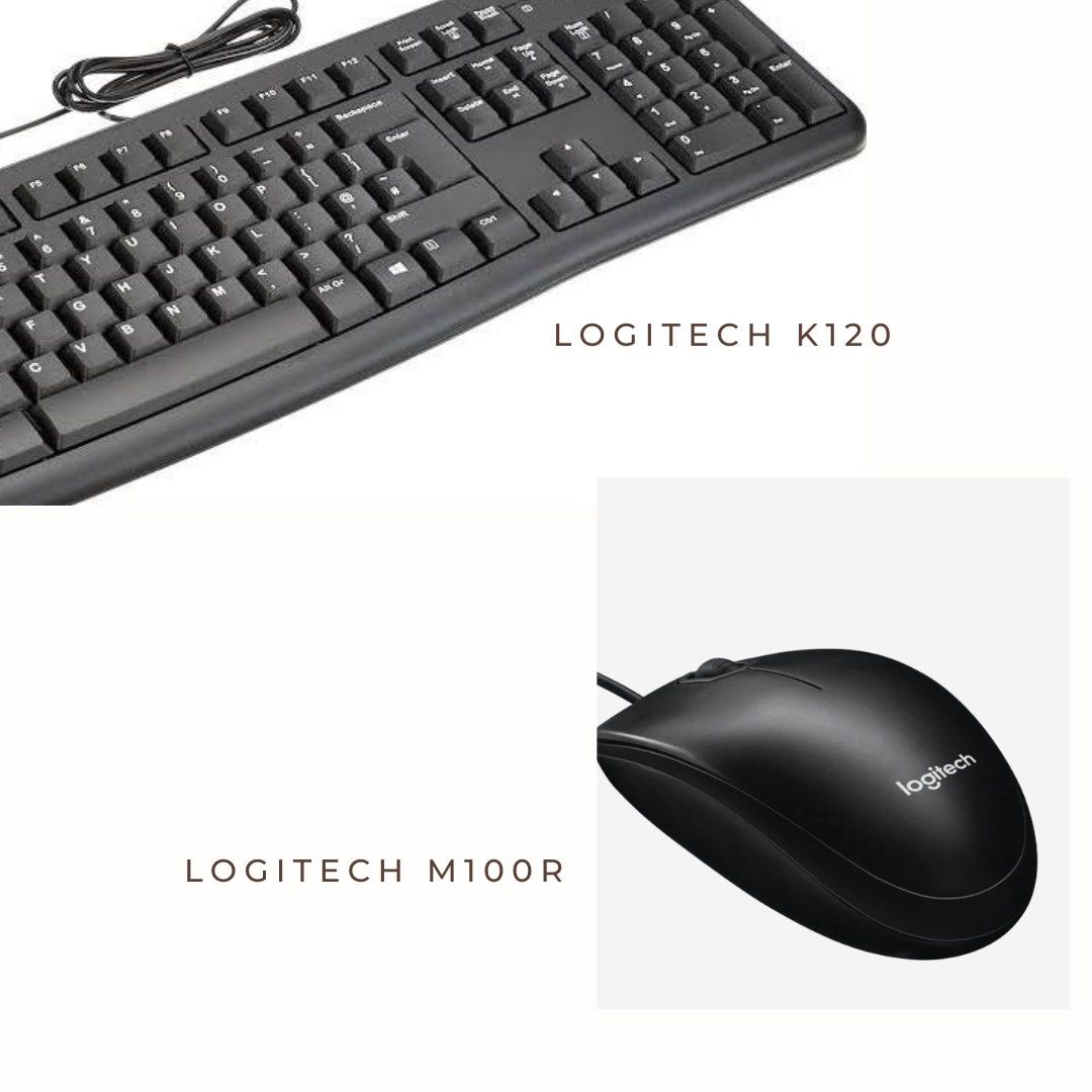 Logitech Keyboard And Mouse Set Computers And Tech Parts And Accessories Computer Keyboard On Carousell