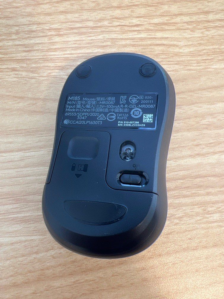 Logitech M185 Wireless Mouse Computers And Tech Parts And Accessories