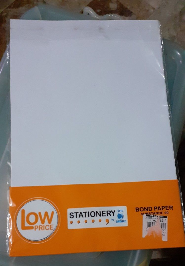 Long Bond Paper, Hobbies & Toys, Stationary & Craft, Stationery ...