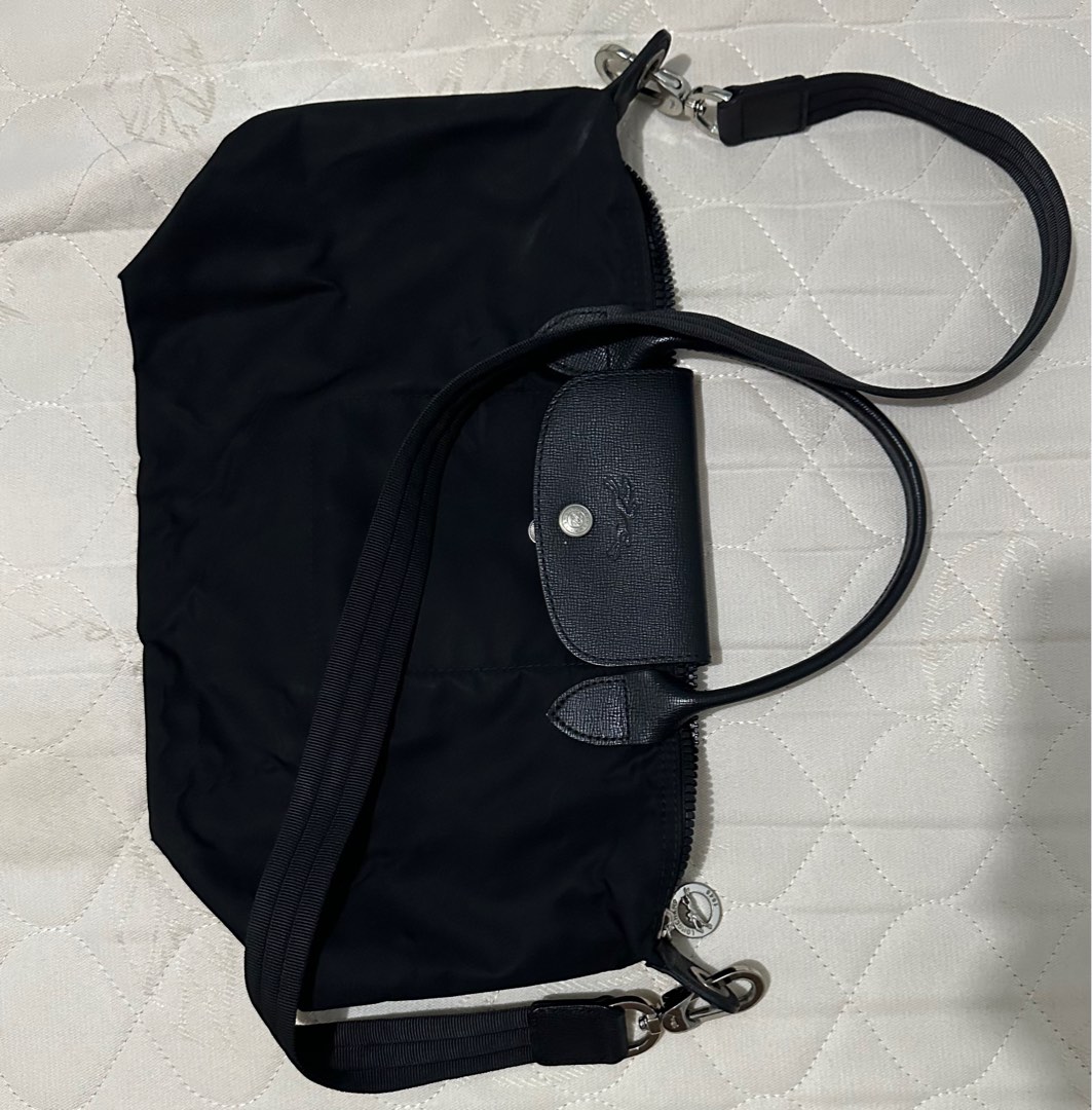 Longchamp mini two way black tote bag, Women's Fashion, Bags & Wallets ...