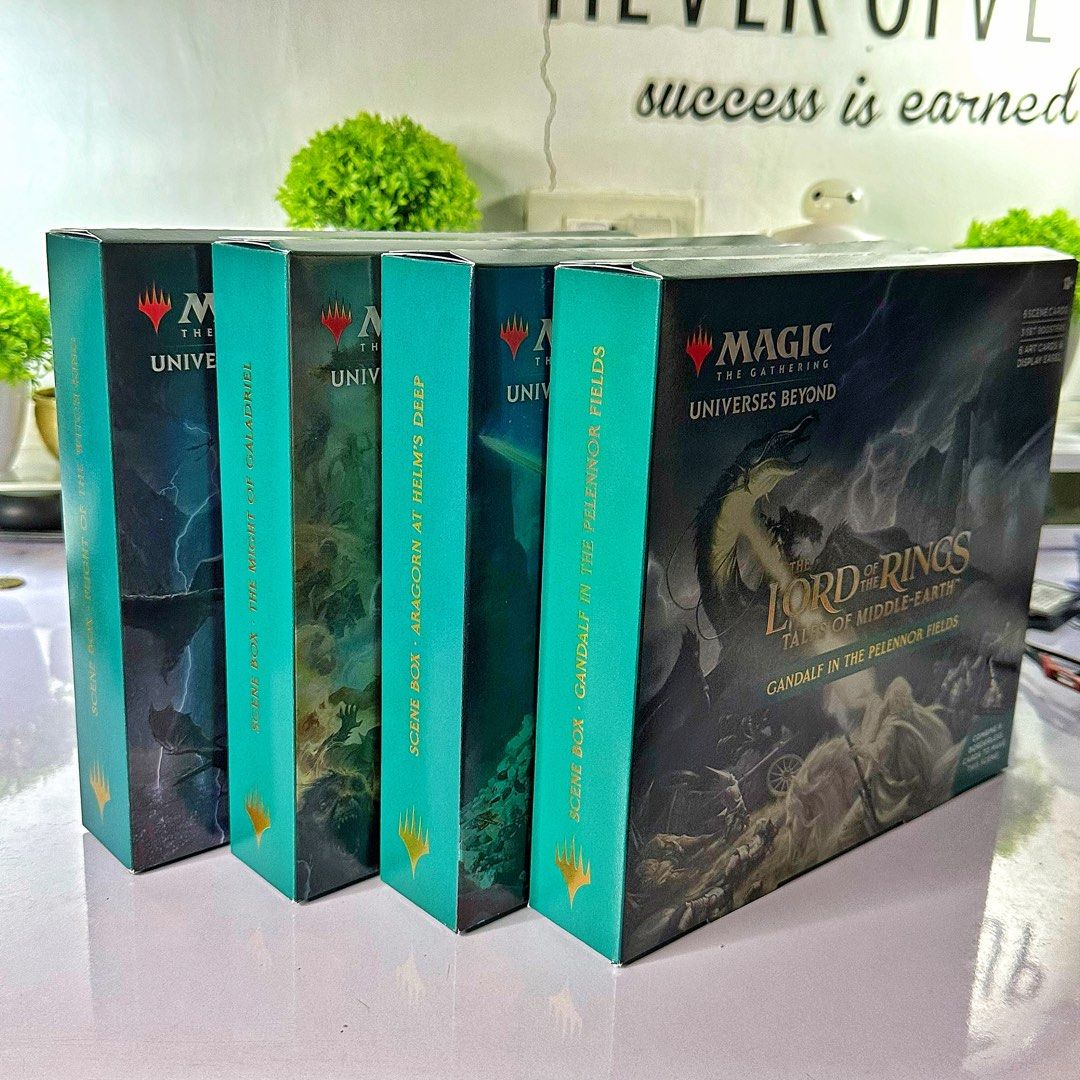 LTR THE LORD OF THE RINGS TALES OF MIDDLE EARTH SCENE BOX BUNDLE MTG ...