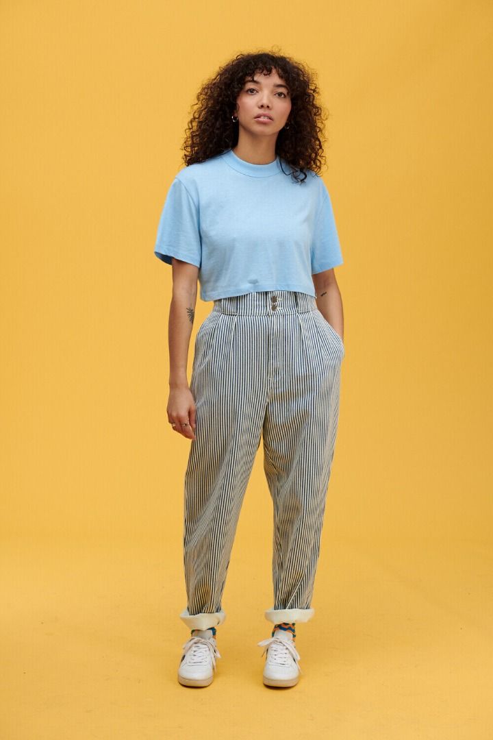 Lucy & Yak Striped Jeans, Women's Fashion, Bottoms, Jeans & Leggings on ...