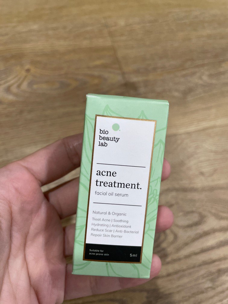Acne treatment oil bio beauty lab 5ml, Kesehatan & Kecantikan, Kulit ...