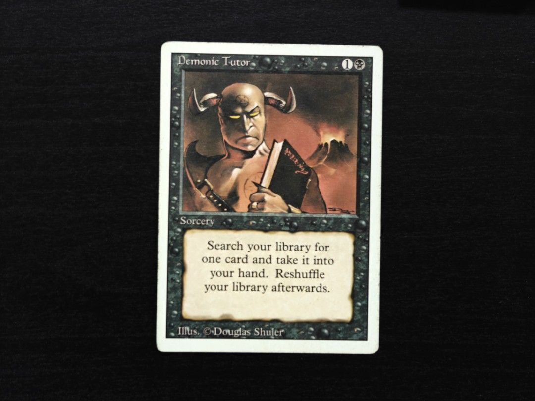 demonic tutor revised