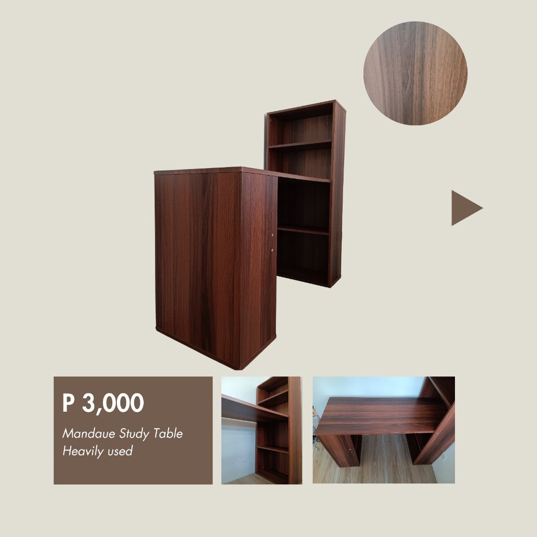Mandaue Study Table, Furniture & Home Living, Furniture, Tables & Sets ...