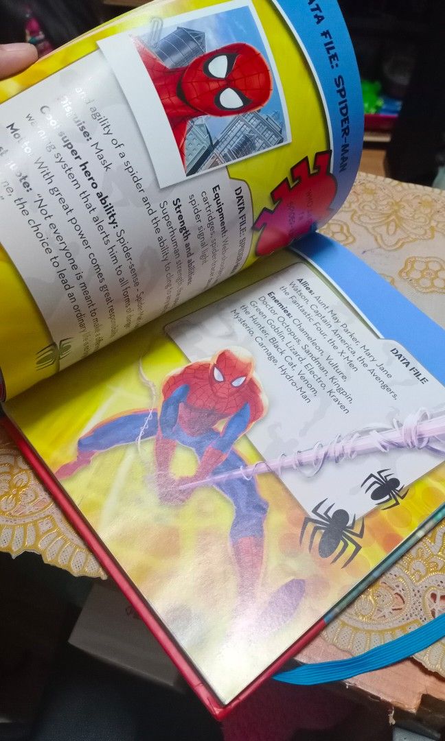 Marvel Amazing Spiderman Super Secrets, Hobbies & Toys, Books ...