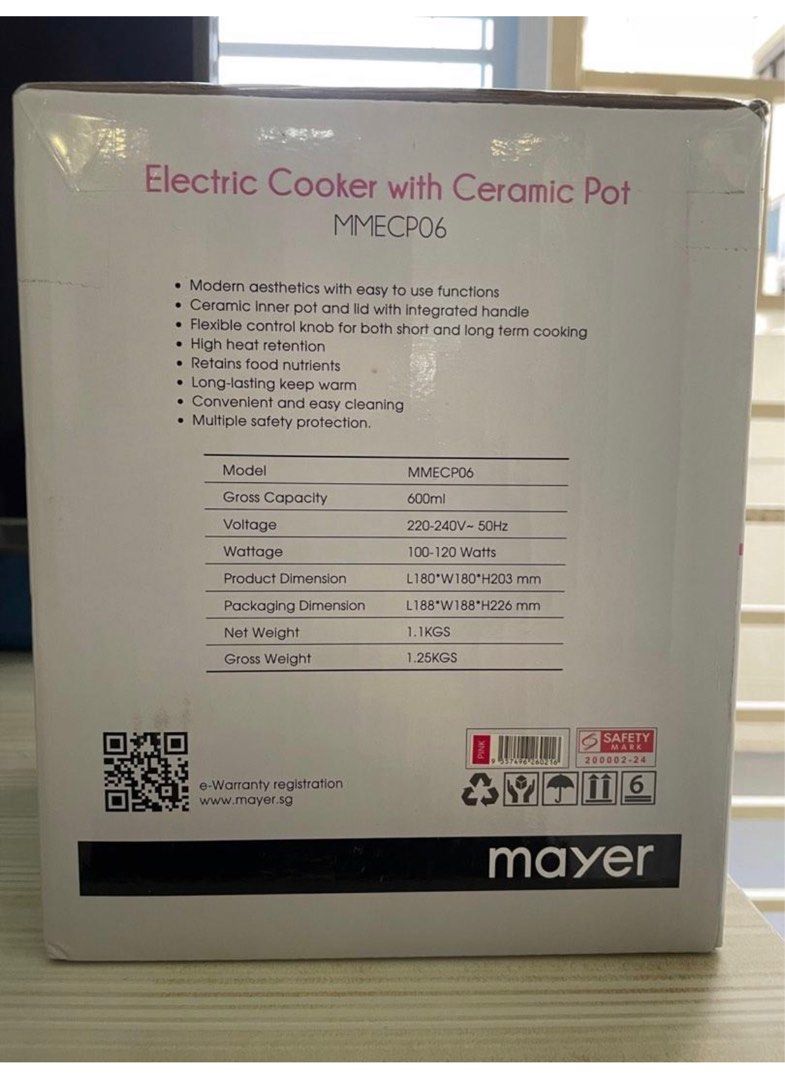 Mayer - Mini Portable Cooker, TV & Home Appliances, Kitchen Appliances ...