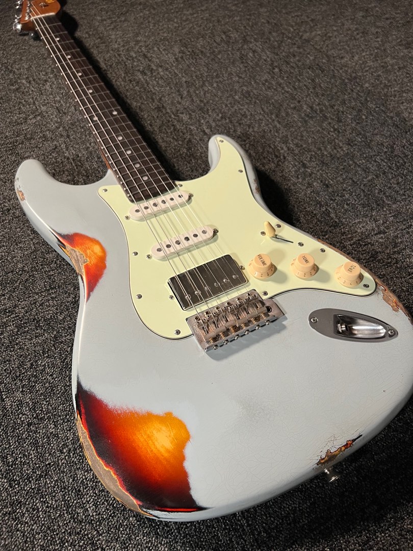 Medium Relic 10S Custom Strat (Roasted Maple Stainless Steel Frets ...