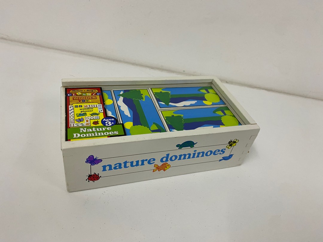 Melissa & Doug Wooden Nature Dominoes, Hobbies & Toys, Toys & Games on ...