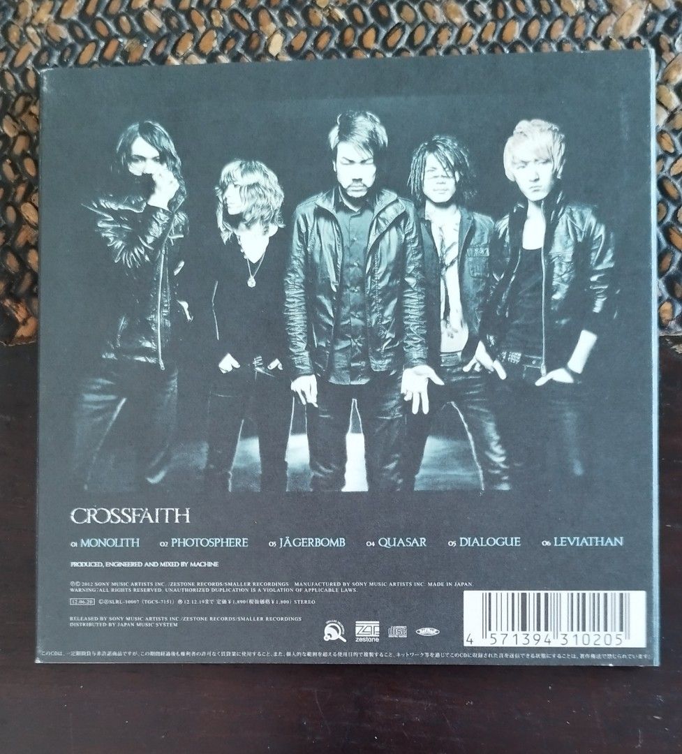 METALCORE Jap Press Crossfaith, Hobbies & Toys, Music & Media, CDs ...