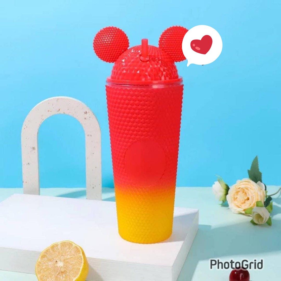 Mickey Cup, Furniture & Home Living, Kitchenware & Tableware, Water Bottles & Tumblers on Carousell