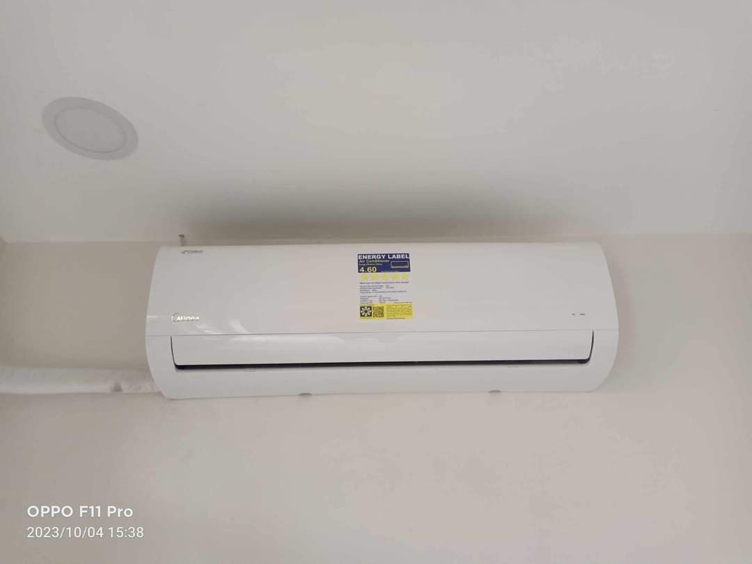 MIDEA CELEST INVERTER SPLIT TYPE AIRCON, TV & Home Appliances, Air ...