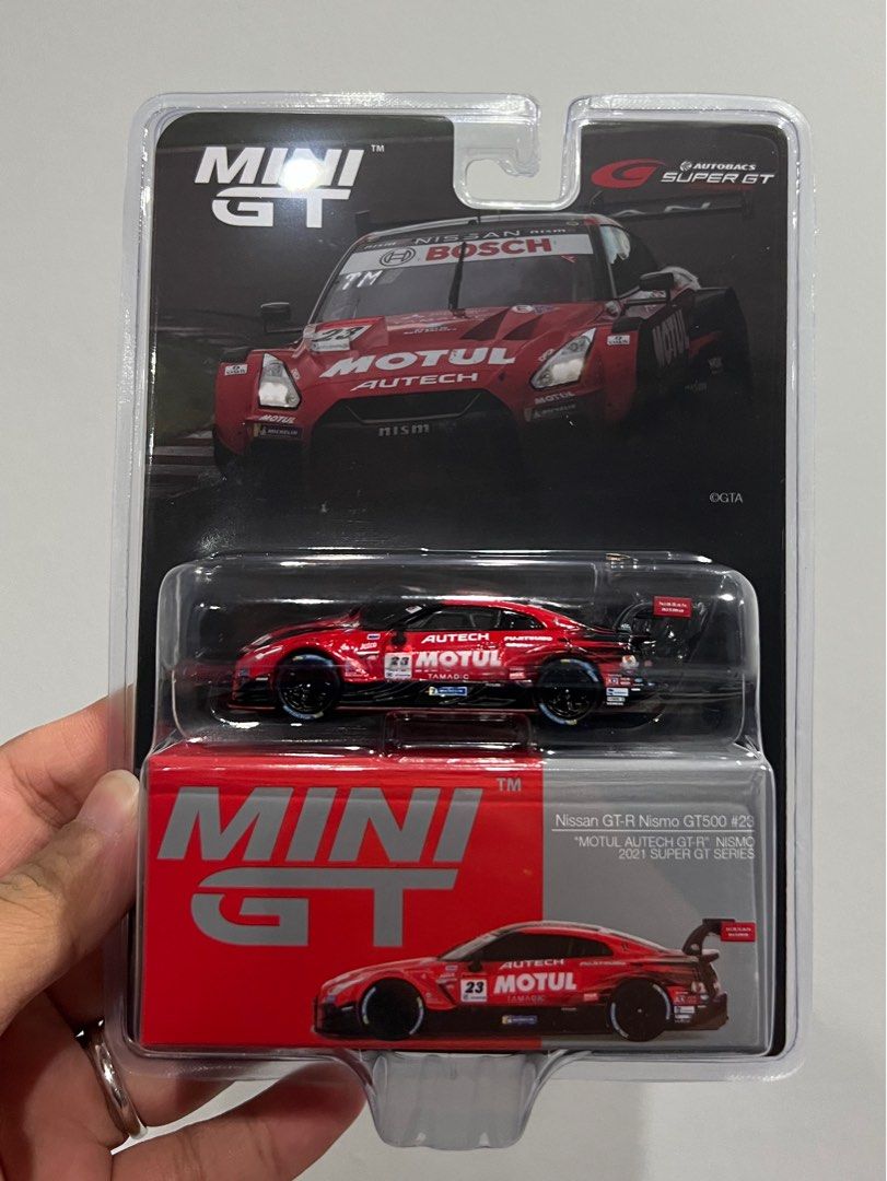 Mini GT Nissan GT-R Nismo GT500 #23 Motul Autech, Hobbies & Toys, Toys ...