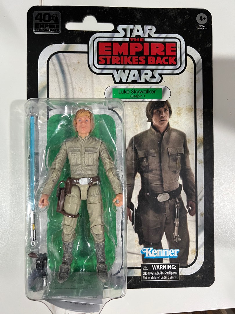 MISB BLACK SERIES 40th Anniversary Luke Bespin, Hobbies & Toys, Toys ...