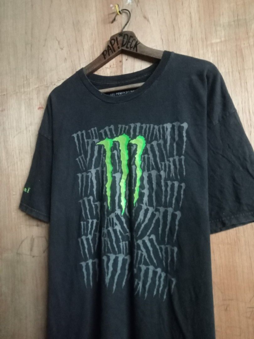 Monster Energy shirt, Men's Fashion, Tops & Sets, Tshirts & Polo Shirts ...