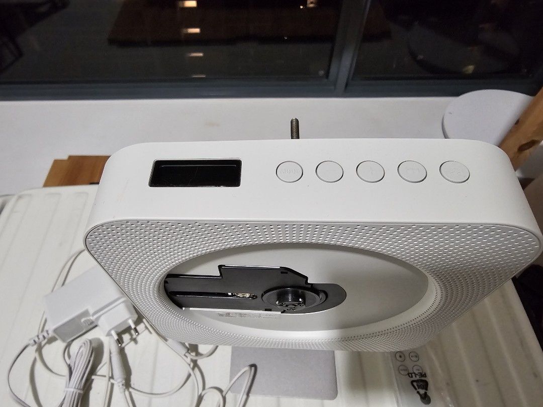 Muji CD Player with Stand, Audio, Other Audio Equipment on Carousell