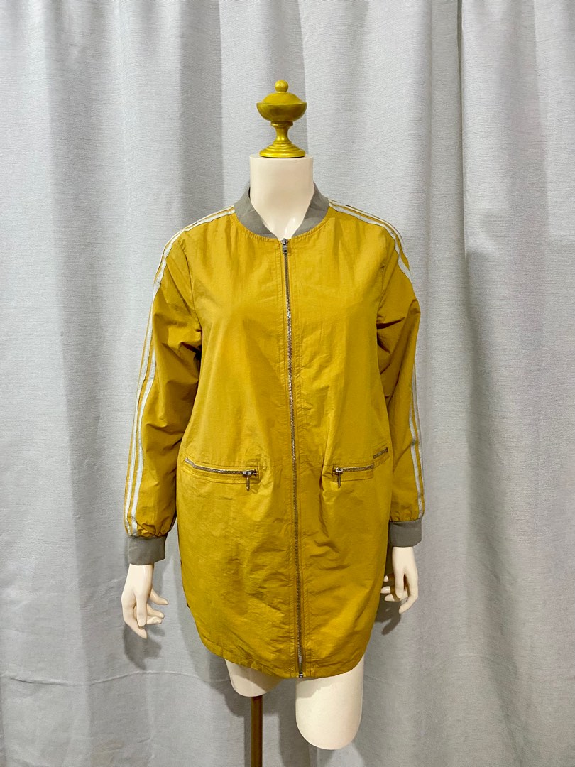 Mustard Long Jacket, Women's Fashion, Coats, Jackets and Outerwear on ...
