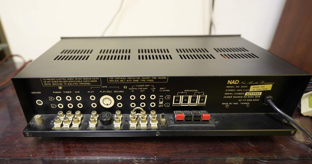 NAD 3020 amp, Audio, Soundbars, Speakers & Amplifiers on Carousell