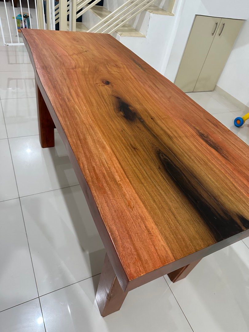 Narra Wood table only, Furniture & Home Living, Furniture, Tables ...