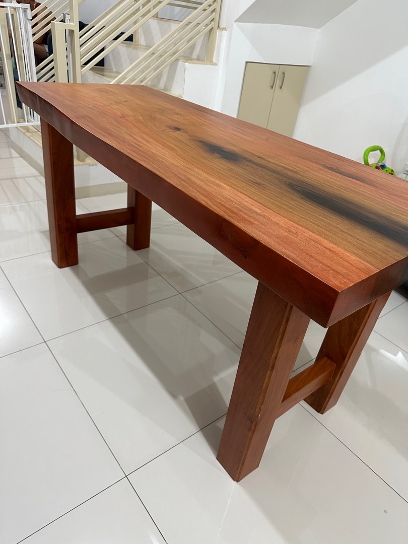 Narra Wood table only, Furniture & Home Living, Furniture, Tables ...