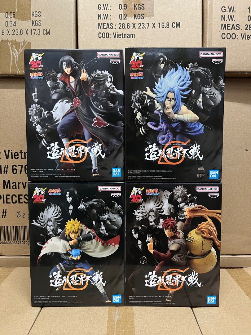 Naruto Itachi Sasuke Minato Gaara Banpresto Figure Colosseum, Hobbies ...