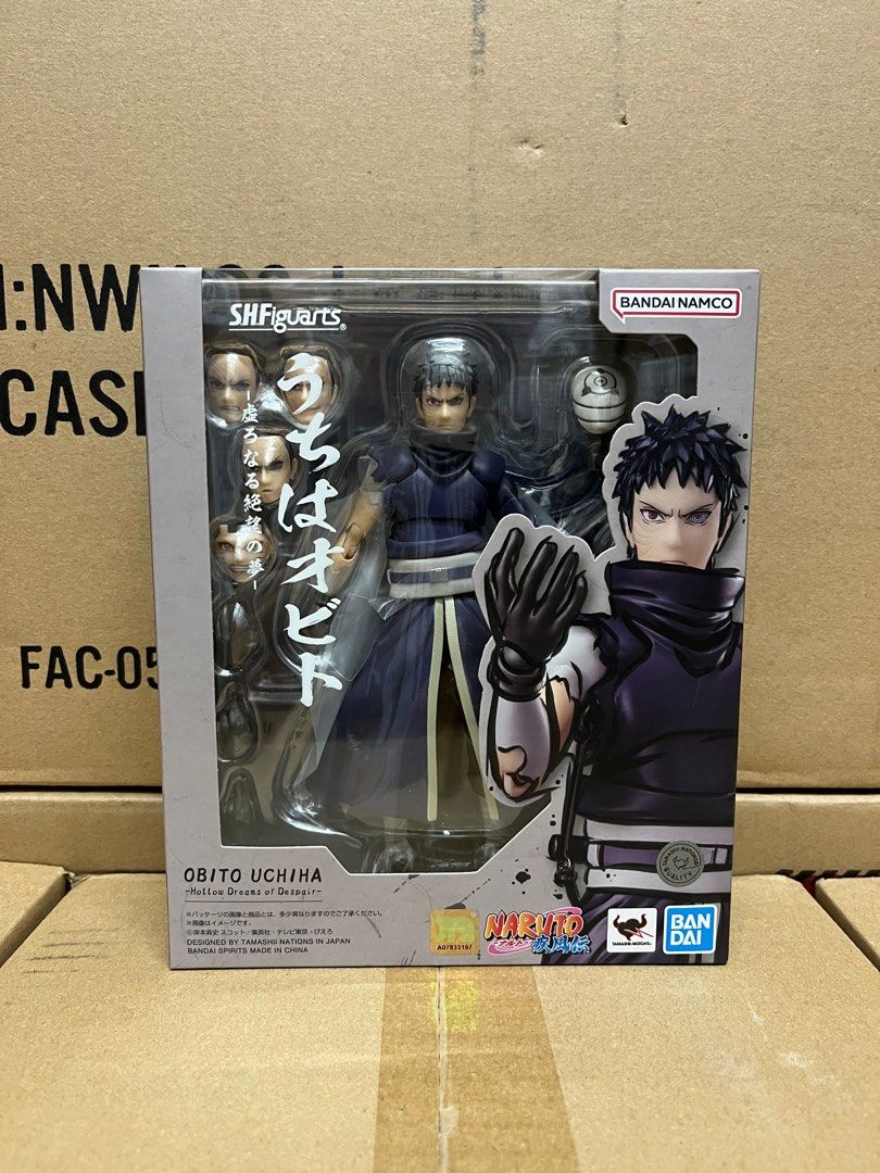 Naruto Obito Uchiha SHF S.H.Figuarts, Hobbies & Toys, Toys & Games on ...