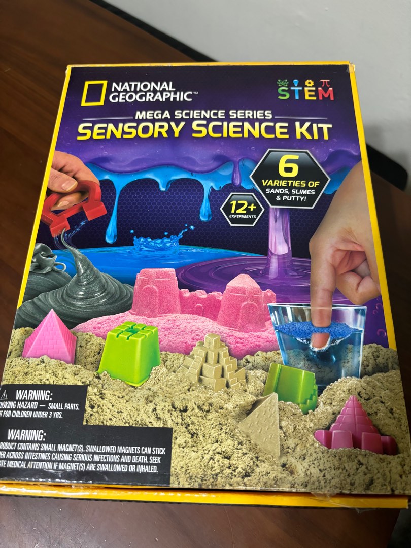 National Geographic Sensory Science Kit, Hobbies & Toys, Toys & Games on Carousell