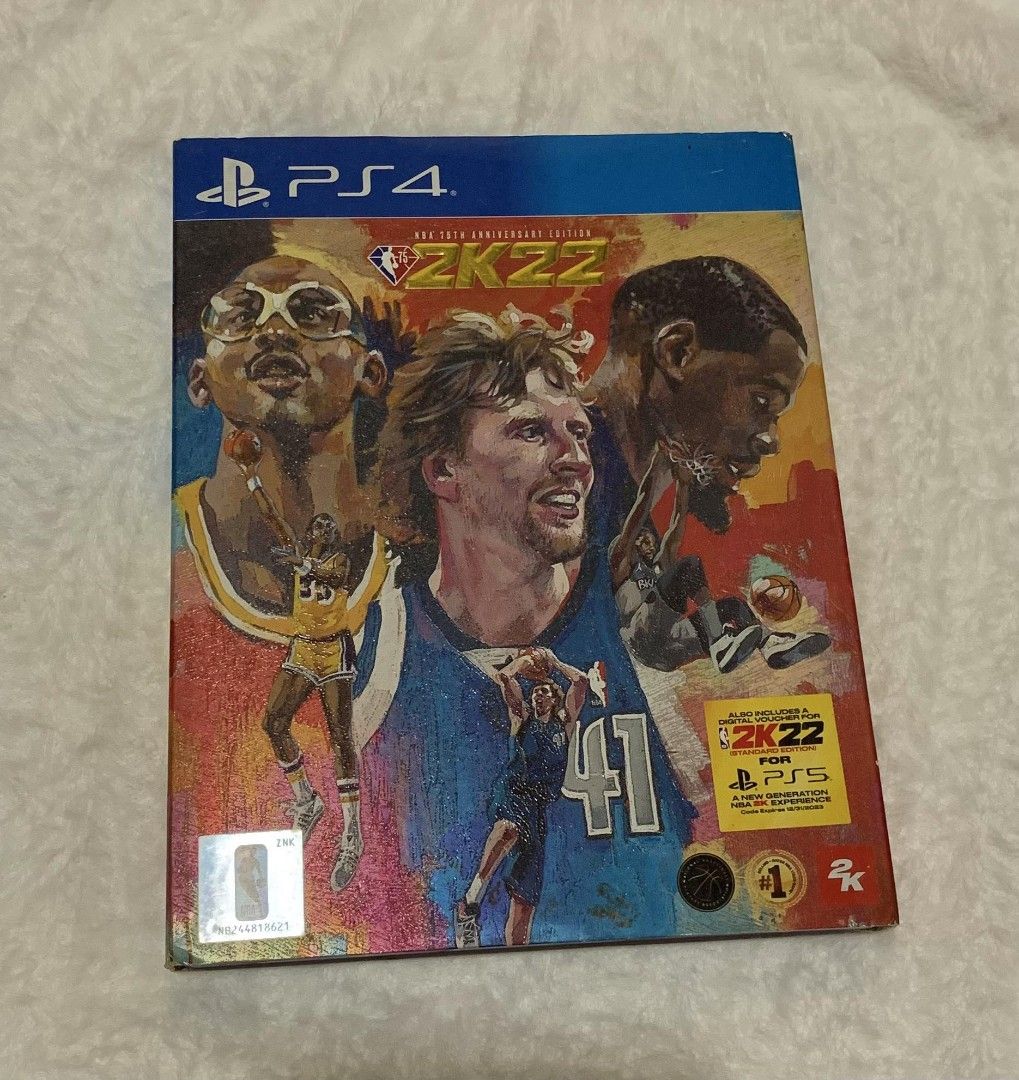 NBA 2K22 75TH ANNIVERSARY EDITION, Video Gaming, Video Games ...