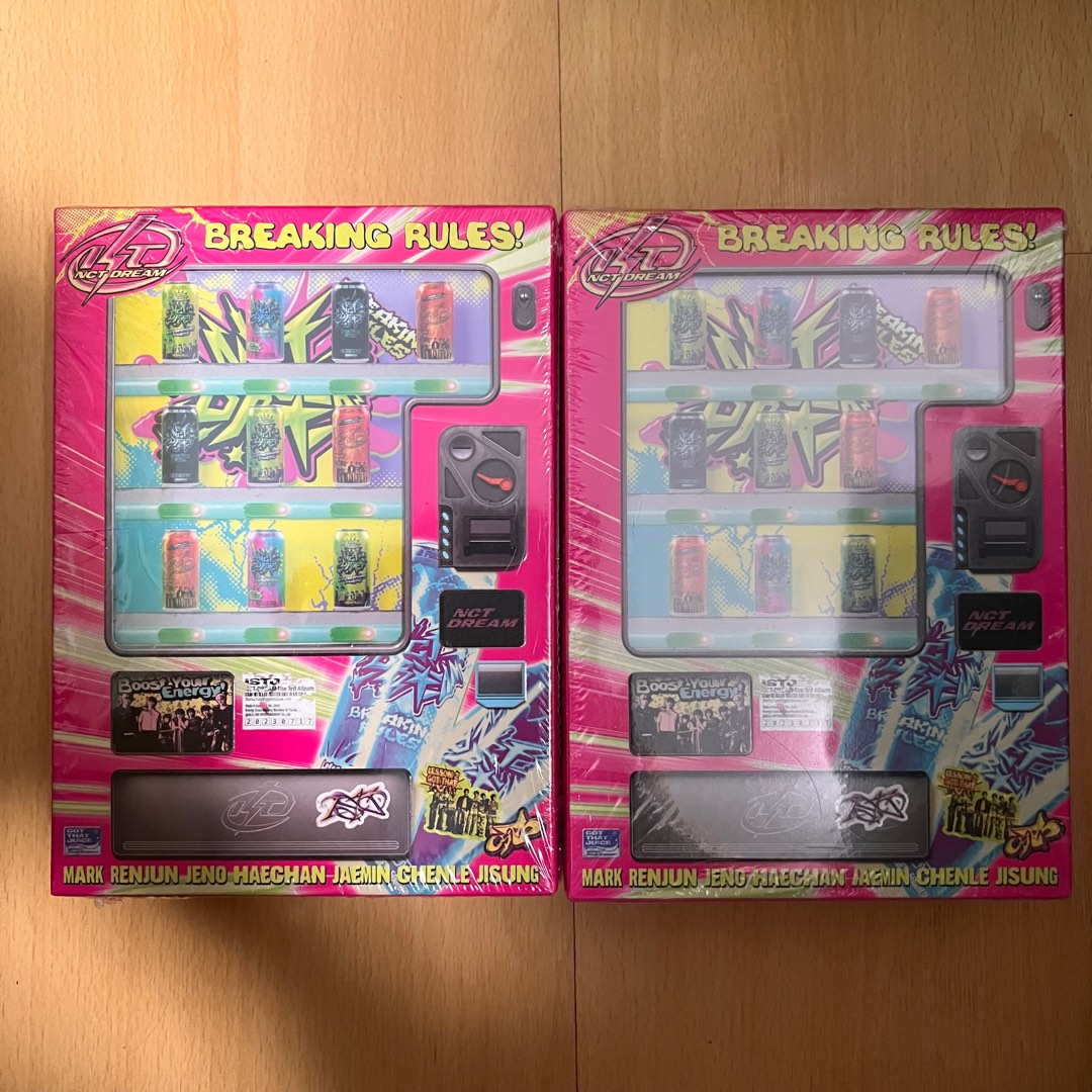 NCT DREAM - ISTJ Vending Machine Ver. 全新未拆專, 興趣及遊戲, 收藏品及紀念品, 韓流 - Carousell