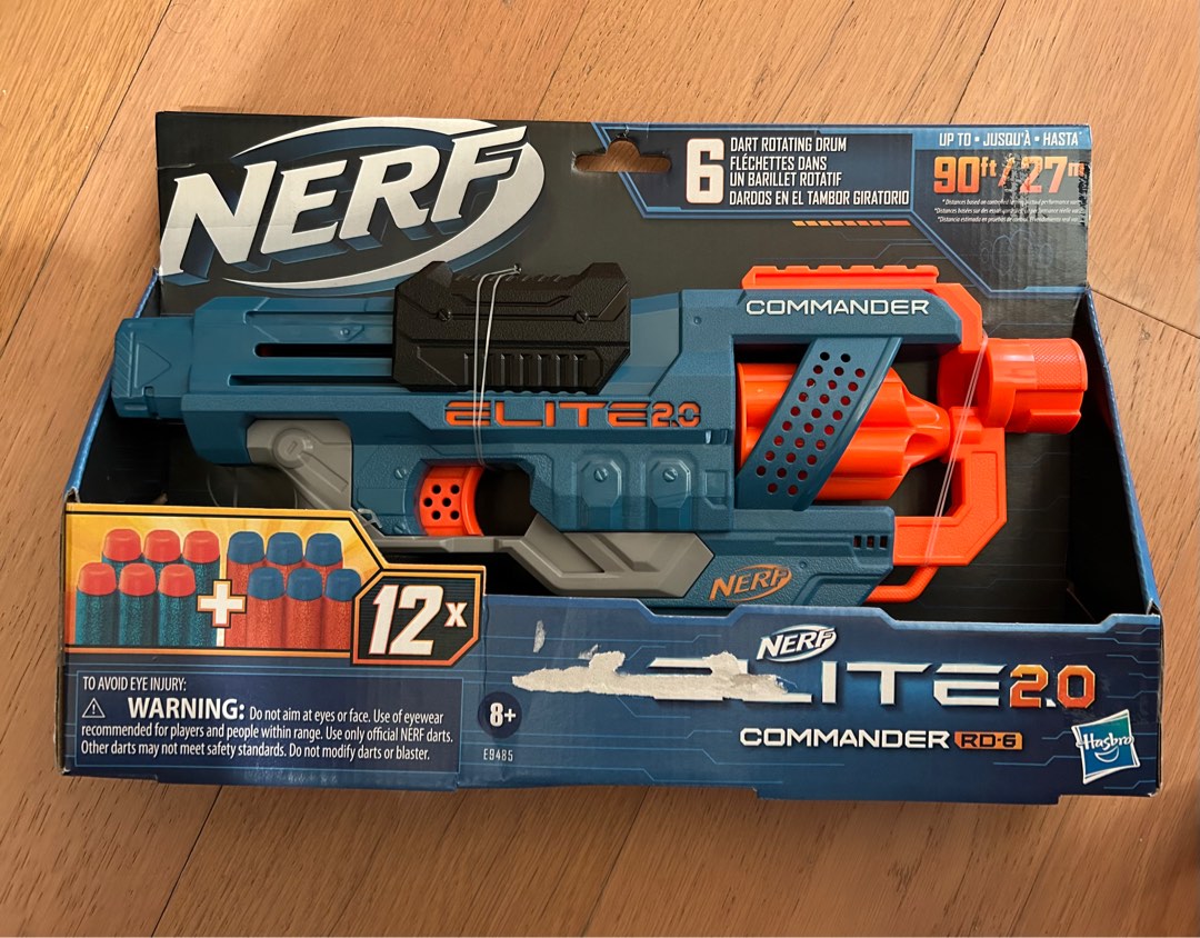 NERF Elite Commander, 興趣及遊戲, 玩具 & 遊戲類 - Carousell