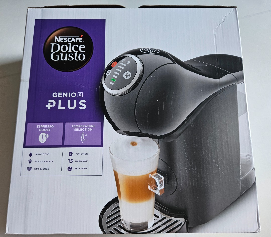 NESCAFE Dolce Gusto Genio S Plus Automatic Coffee Machine, TV & Home ...