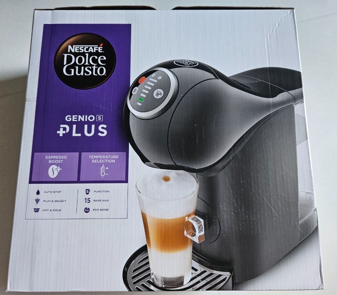 NESCAFE Dolce Gusto Genio S Plus Automatic Coffee Machine, TV & Home ...